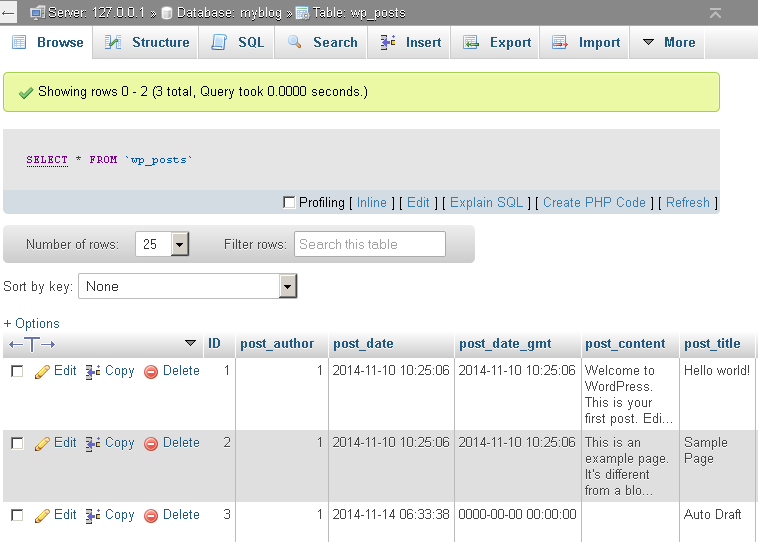 Backup and Restore MySQL/MariaDB Databases